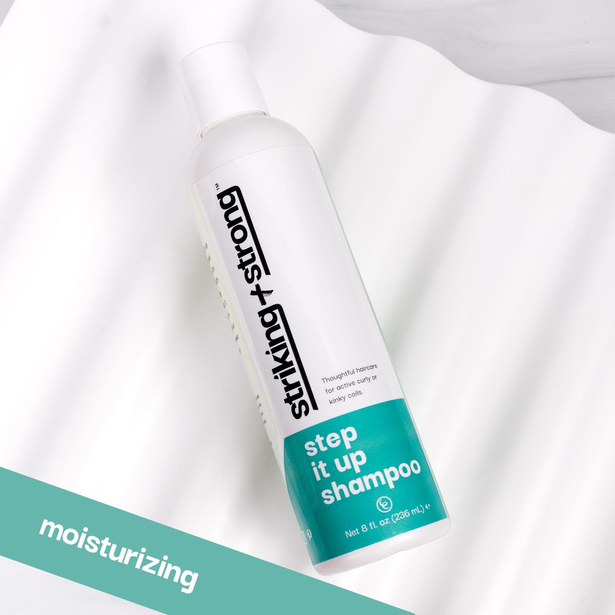 Step It Up Moisturizing Shampoo – Striking and Strong